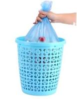 China Household Custom Printed PE Plastic Garbage Bags in Roll with OK Compost Certificate for sale
