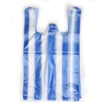 China Custom Thickened Black Vest Garbage Bags 5-100 Mic HDPE LDPE for Household Waste for sale