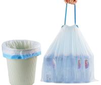 China Colorful Recycled PE Garbage Bag Drawstring Trash Bag for Eco-Friendly Waste Solution for sale