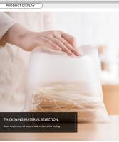 China Household Vest Type Fresh Keeping Bag Flexo Printing 5-100 Mic Thickness HDPE LDPE MDPE for sale