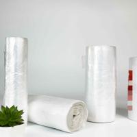 China Vest Type Garbage Bag HDPE LDPE LLDPE 5-100 Mic Black Plastic Waste Bag for Household for sale