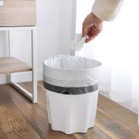China Automatic Closing Drawstring Garbage Bag for Office and Household Thickened PE Material for sale