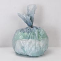 China Offset Printing Surface Handling LDPE Plastic Trash Bag on Roll for Beige Garbage Can for sale