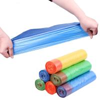 China HDPE LDPE LLDPE Trash Can Liners 450x500mm 5-100 Mic Thick Garbage Bags for Home Office Kitchen for sale