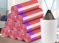 China OK Compost Household Drawstring Kitchen Garbage Bag 450x500mm 5-100 Mic Thick for sale