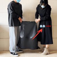 China 55 Gallon Heavy Duty Trash Can Liners HDPE LDPE Plastic Garbage Bags 1000x1200mm for sale