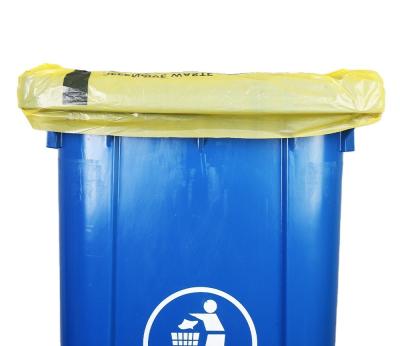 China Hospital Waste Disposal PE Flat Bags 5-100 Mic Thickness Customizable for sale