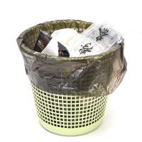 China Flat Mouth Garbage Bag 5-50 Mic HDPE LDPE LLDPE Disposable Kitchen Trash Bags Custom Printed for sale