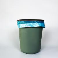 China Custom Offset Printing Drawstring Garbage Bags 450x500mm HDPE for Trash Can for sale