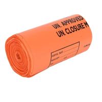 China Yellow Garbage Bag for Hospital Waste HDPE LDPE 600x850mm Custom Size Thickness 5-100 Mic for sale