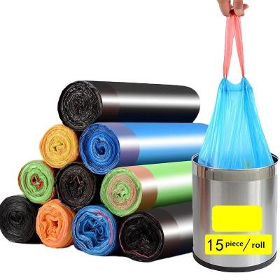 China Stand Up Pouch Biodegradable Compostable Trash Bag on Roll with ok compost Certificate for sale