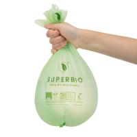China Size Expanded Biodegradable Trash Bags for Bathroom Bedroom Office Kitchen Trash Can Beige for sale