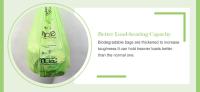 China Biodegradable Plastic Shopping Bags 25x40cm 8kg Load Custom Logo Eco Friendly for sale