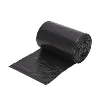 China Industrial Thicken HDPE Garbage Bag 730x840mm Flexo Printing Colored Dustbin Bags for sale