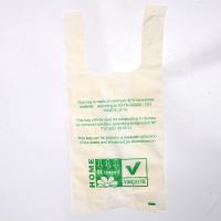 China Household Products Packaging Biodegradable Cornstarch Shopping Bag with Customized Size for sale