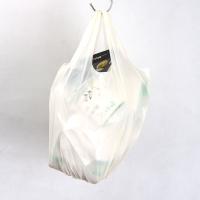 China Square Bottom Bag Biodegradable Plastic Vest Shopping Bag for Customized Supermarket for sale