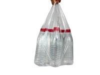 China HDPE LDPE Star Sealed T Shirt Plastic Garbage Bags 450x500mm 5 Mic Customizable for sale