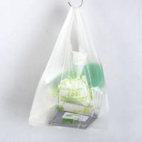China Custom Biodegradable T-Shirt Shopping Bag 25x40cm 8-15kg Load for Grocery Retail for sale