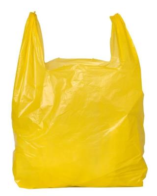 China Custom Plastic T Shirt Bag Shopping Bag 5-100 Mic HDPE LDPE LLDPE for sale