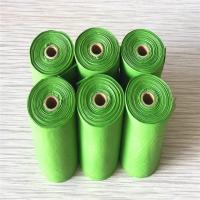 China Biodegradable Vest Handle Kitchen Drawstring Bags 40% Biosource Material 25x40cm Custom Sizes for sale
