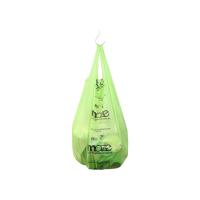 China Green White Biodegradable Plastic Bags Transparent Thickness Custom Compostable Clear Bags for sale