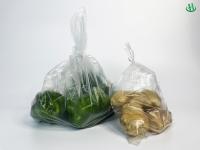 China Oxo Biodegradable Plastic Bag 12-50mic Hot Stamping Custom Eco Friendly Compostable for sale