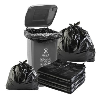 China Industrial Strength Bottom Gusset Plastic Drum Liners HDPE LDPE 1000x1200mm Heavy Duty Trash Bags for sale