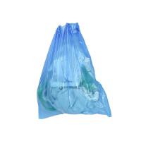 China Customizable Star Seal Clear Plastic Bags on Roll 450x500mm HDPE for Office Kitchen Waste Bin for sale