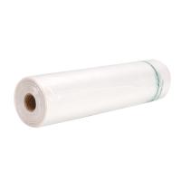China Biodegradable HDPE Flat Poly Bags on Rolls 5-100 Mic Thickness Custom Size Food Packing for sale