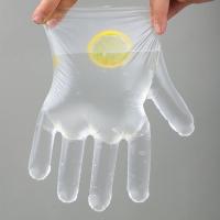 China Transparent Disposable Food Safe Gloves Customized Thickness And Exclusive Customization for sale
