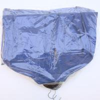 China Custom Logo Transparent Plastic Clothes Dustproof Cover Bag for Dry Cleaners Wardrobe Storage 60x80cm for sale