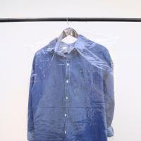 China Transparent Dry Cleaning Plastic Bags Dustproof Waterproof Protective Clothing Storage Custom Size for sale
