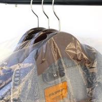 China Transparent Plastic Garment Storage Bags Waterproof Dustproof for Suit Dress OEM Custom Size for sale