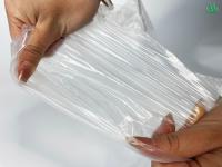 China Transparent HDPE Plastic Food Roll Packaging Bags Customized Advantageous for sale