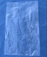 China Food Grade Perforated Breathable PE Clear Plastic Bags on Roll for Fruits Vegetables Custom Size for sale