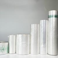 China Beige Produce Bags on a Roll HDPE 8-15kg Capacity for Fruit Vegetable Freezer Storage for sale