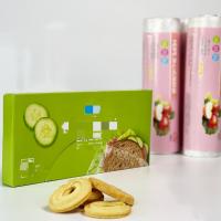 China Biodegradable PE Custom Plastic Food Bags on Roll 5-50 Mic Thickness Clear Protection for sale