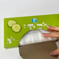 China Biodegradable PE Custom Plastic Food Bags on Roll 5-50 Mic Thickness Clear Protection for sale