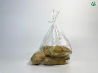 China Transparent HDPE Bags for Vegetables Tear Resistant 5-50 Mic Supermarket Plastic Bags Roll for sale