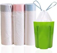 China Industrial Black Coreless Roll Can Liners 4-30 Gallon HDPE Trash Bags 730x840mm for sale