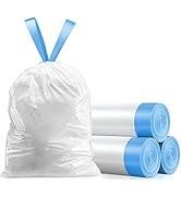 China 90 Litre 96 Gallon Black Disposable Trash Can Liners HDPE Garbage Bags 10-50 Mic for sale