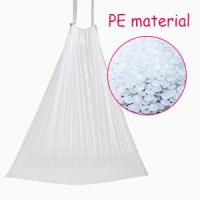 China Custom Fit Tall Kitchen Garden Garbage Packing Plastic Trash Bag in Square Bottom Bag for sale