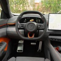 China Zeekr 001 Z-Sport 4WD Electric Car 100kwh 580kW Pure EV Orange 2023 for sale