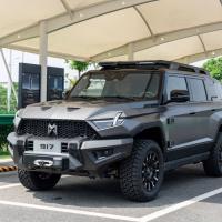 China Dongfeng Mhero 917 Extended Range Electric SUV 600kW 1050Nm 4WD Large SUV for sale