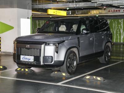 China Ji Shi 01 6-Seater Electric SUV 5050mm Black Exterior Dual Motor AWD for sale