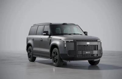 China BAW Stone 01 6 Seats Comfort Edition Dual Motor AWD Extended Range Electric SUV 3010mm Wheelbase for sale