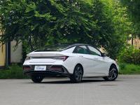 China Hyundai Elantra 2023 1.5L CVT Top Flagship Edition 4 Door Sedan 4635mm Length for sale