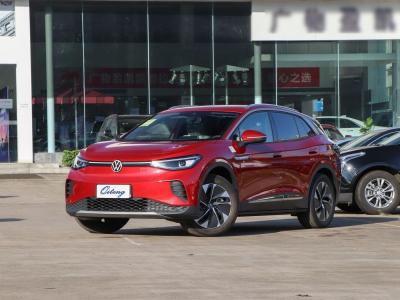 China FAW Volkswagen ID4 Long Range Pure+ Electric SUV 150kW 600km RWD Red for sale