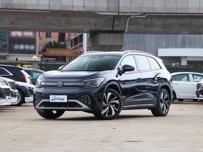 China FAW Volkswagen ID6 Long Range SUV 7 Seats 601km Electric Blue for sale