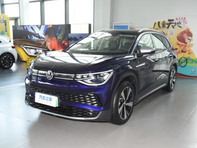 China 2023 Volkswagen ID6X Pure Long Battery Life Edition 5-Seat SUV 617km Range EV for sale